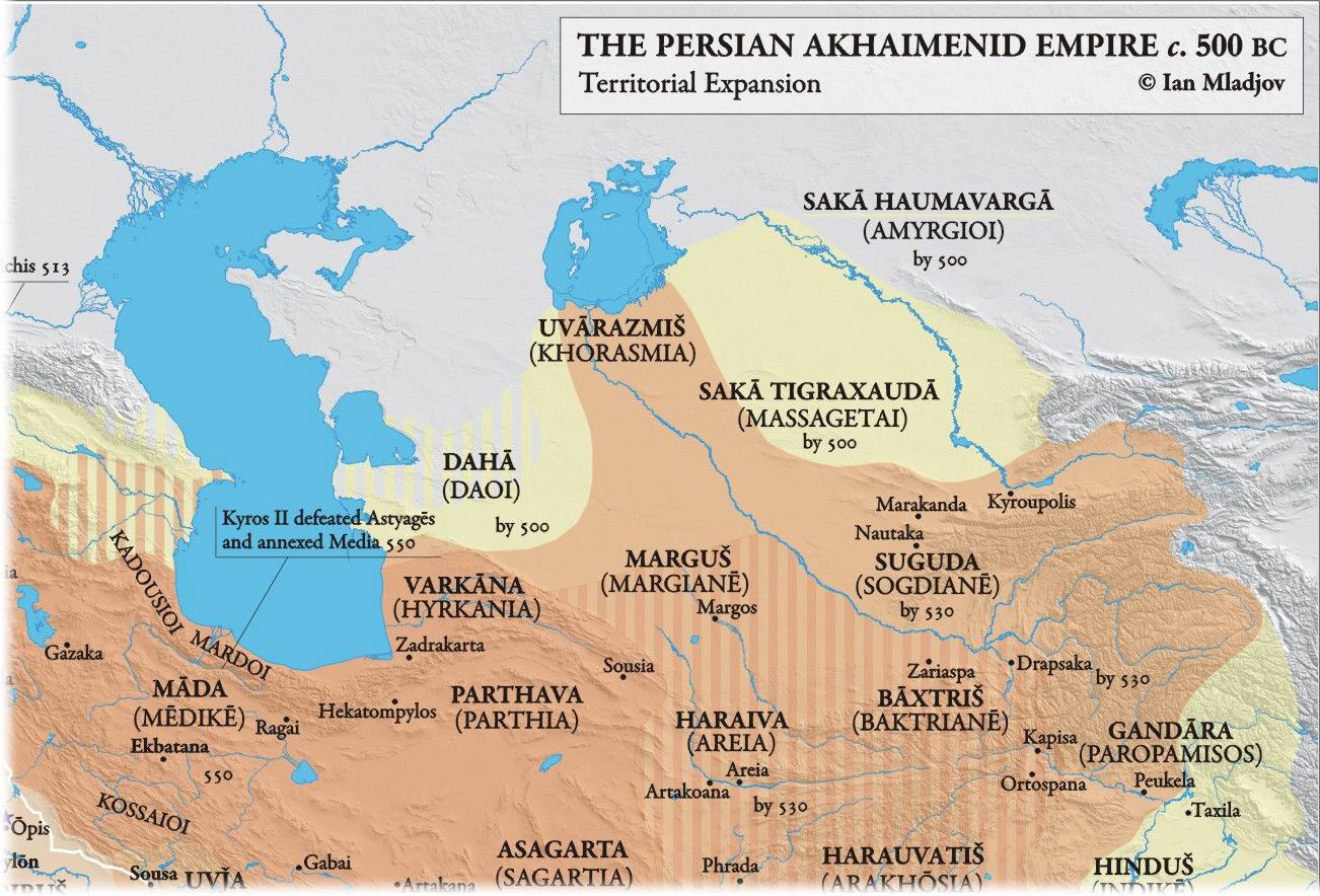 Achaemenid Empire (550 BCE–330 BCE) – Silk Road Research