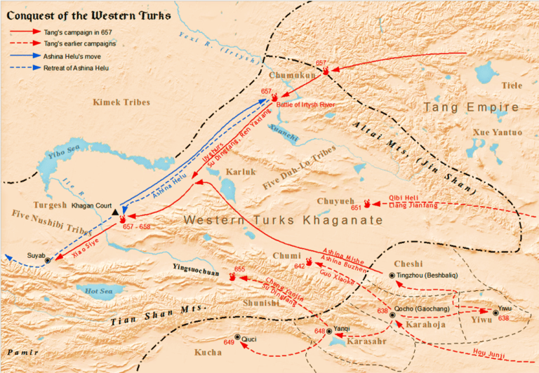Turkic (Göktürks) Khaganate (552 CE –744 CE) – Silk Road Research